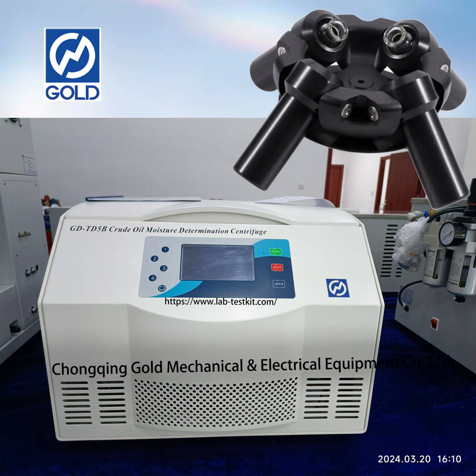 Air Minyak Bahan Bakar dan Penguji Sedimen ASTM D4007 Dari Produsen ...